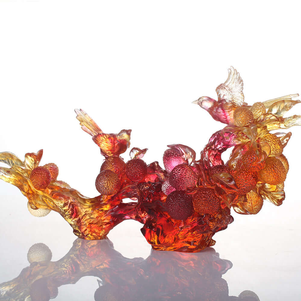LIULI Crystal Art Exquisite Collectible Glass Sculptures