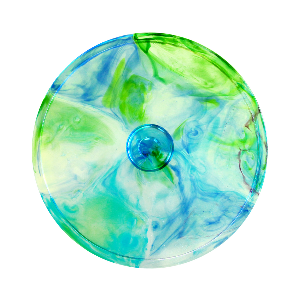 LIULI Crystal Art Coffee Table, End Table, "Cycle" – Lawrence & Scott