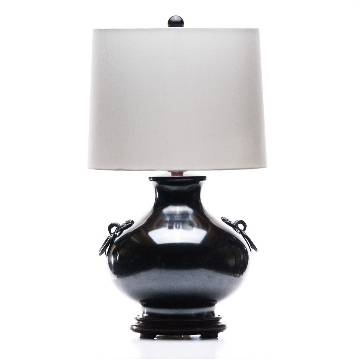 Ayako Brass Meditation Lamp with Rings | Lawrence & Scott