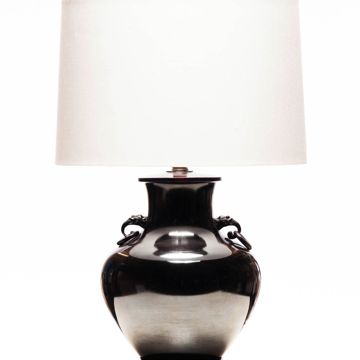 Akira Japanese Brass Lamp with Long Neck | Lawrence & Scott