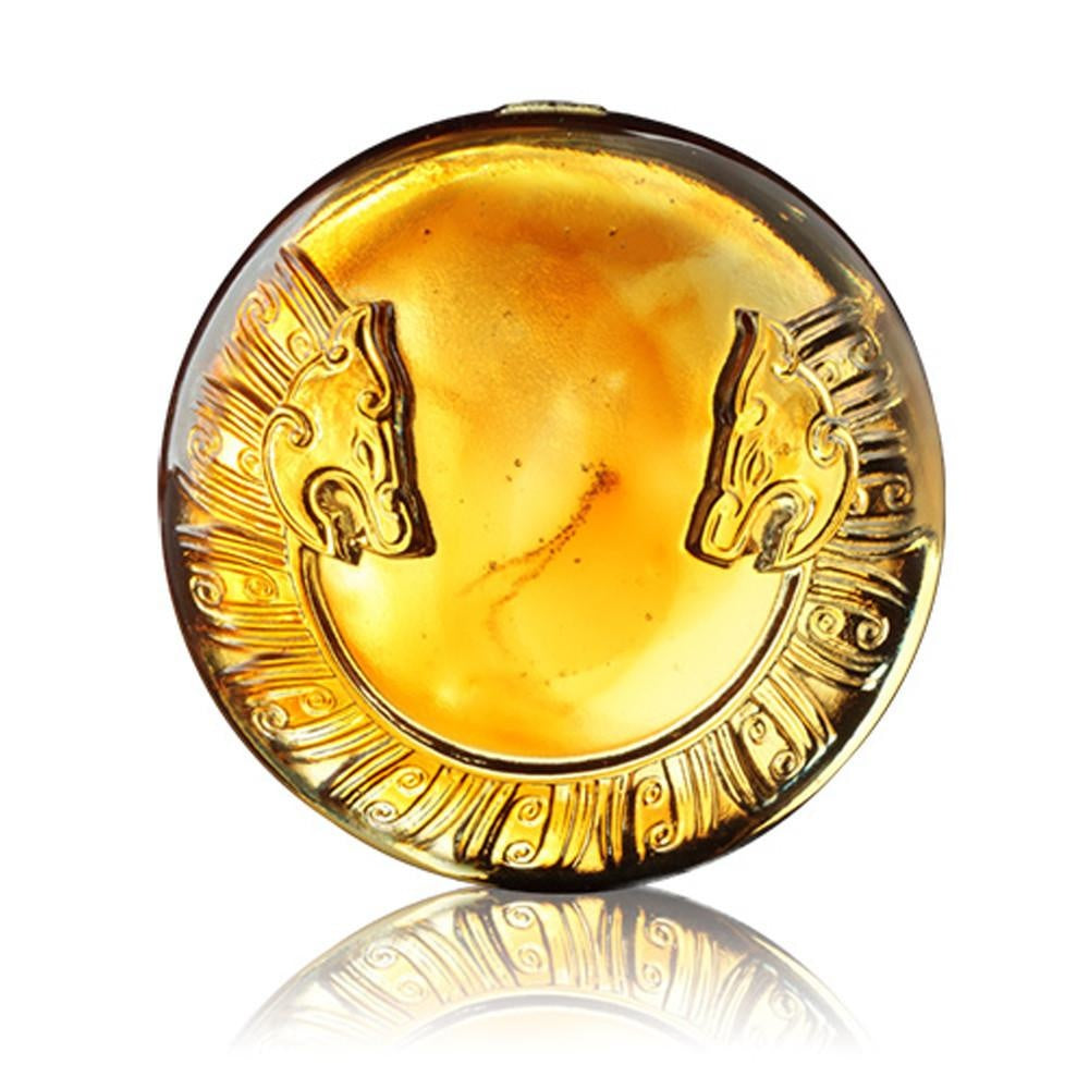 LIULI Crystal Art Paperweight, Tiger of the West: Independent ...