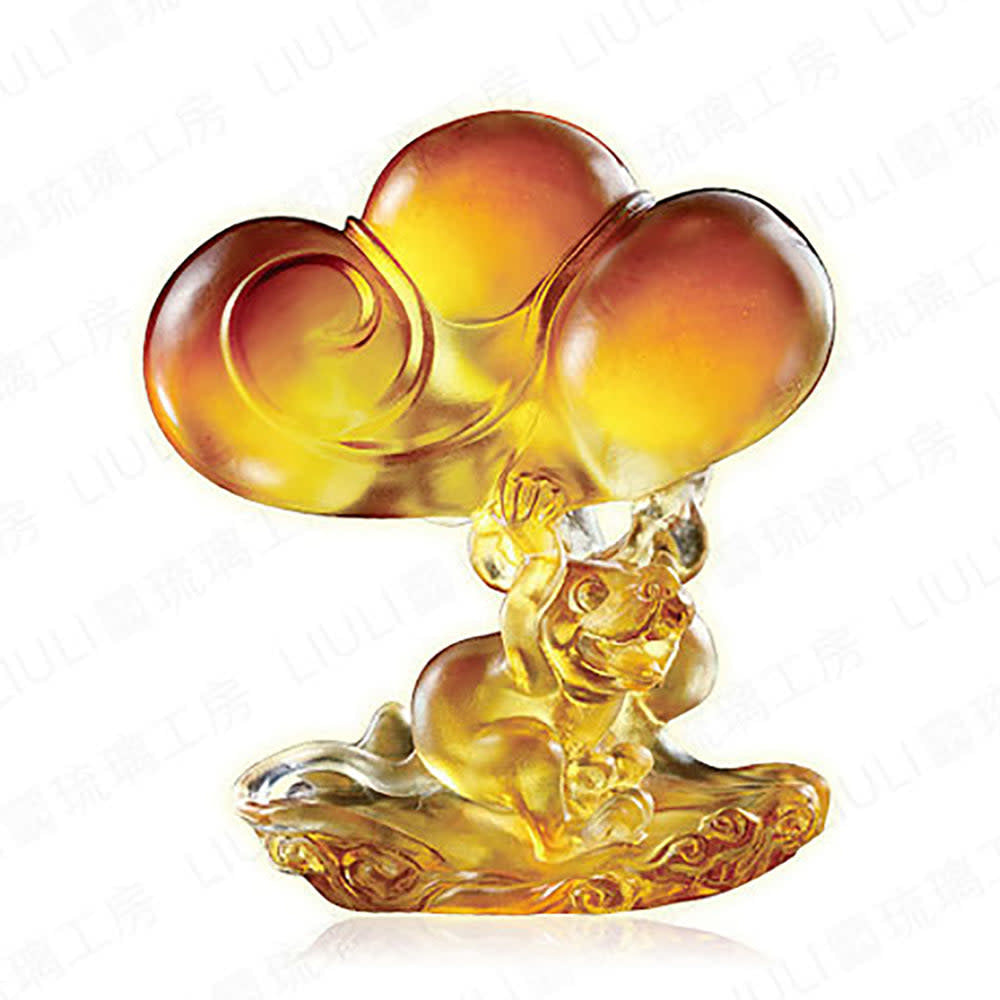 LIULI Crystal Animal, Mice, Mouse, Year of the Rat, Luck My Way ...